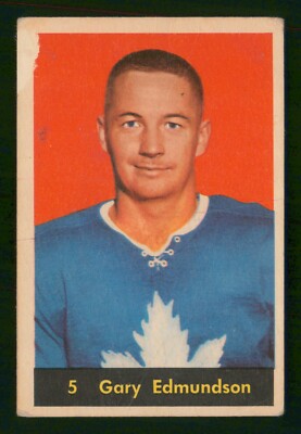 GARY EDMUNDSON 1960-61 PARKHURST 60-61 NO 5 POOR 18791 | eBay