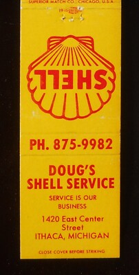 1960s? Doug's Shell Gas Service 1420 East Center Street Ithaca MI ...