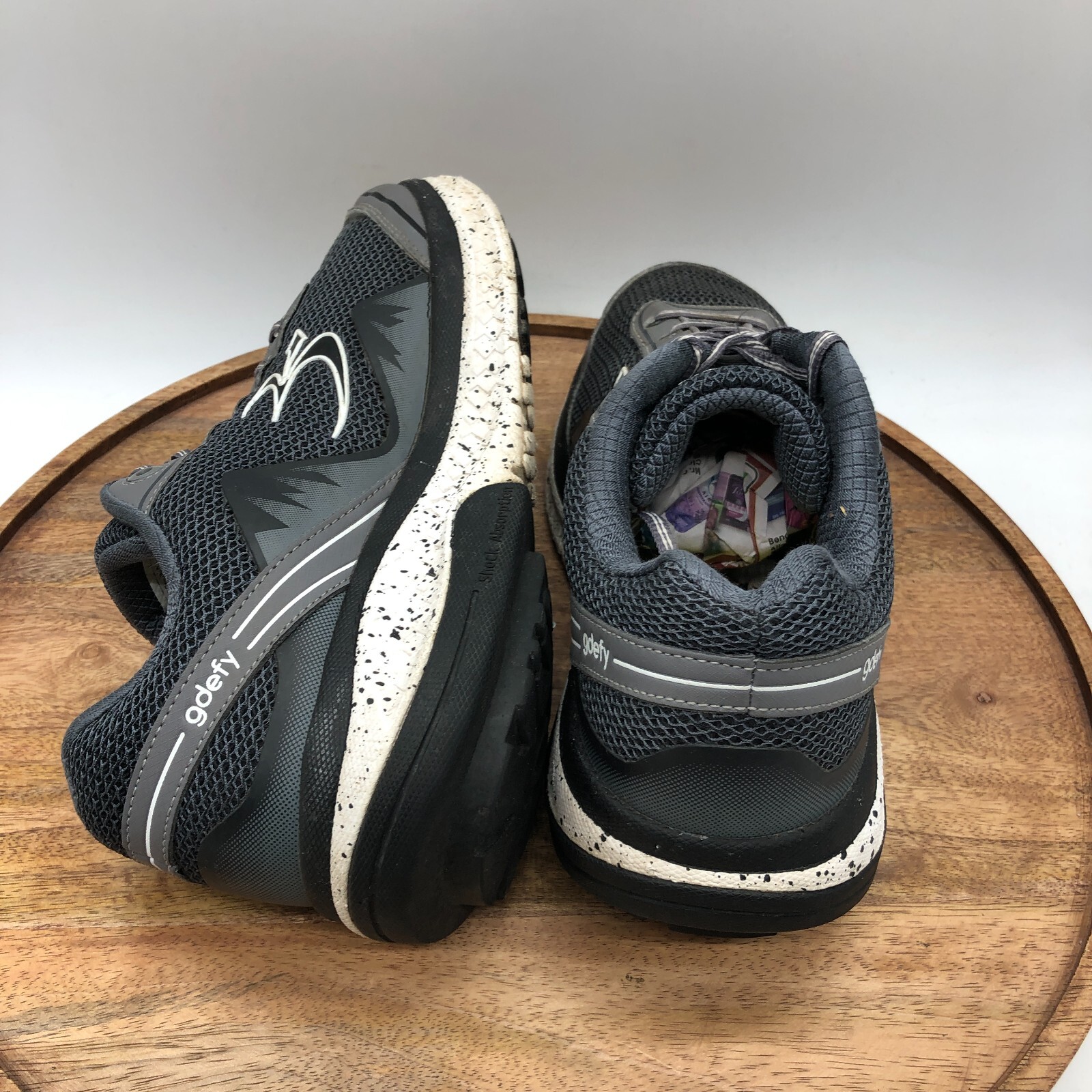 Gravity Defyer G-Defy Mighty Walk TB9024MGS-W Gray Orthotic Shoes Women ...