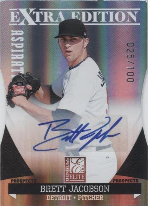2011 Donruss Elite Extra Edition - Prospects Brett Jacobson #160 ...