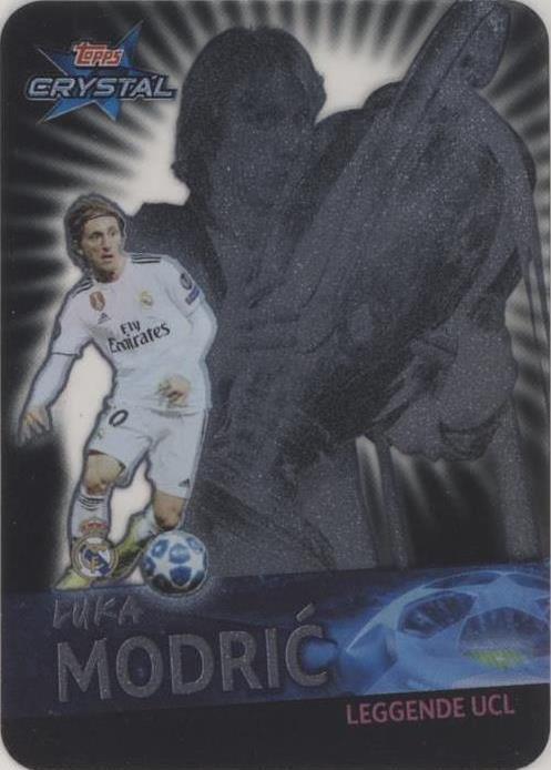 2018-19 Topps Crystal UEFA Champions League - Leggende UCL Luka Modric ...