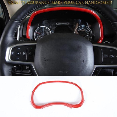 For Dodge Ram 1500 2019-2024 Fiery Red Dash Speedometer Odometer Frame ...