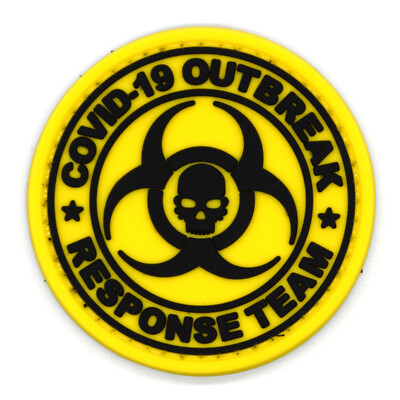 Outbreak Response Team Patch PVC Removable Emblem Yellow Patches for Morale | eBay