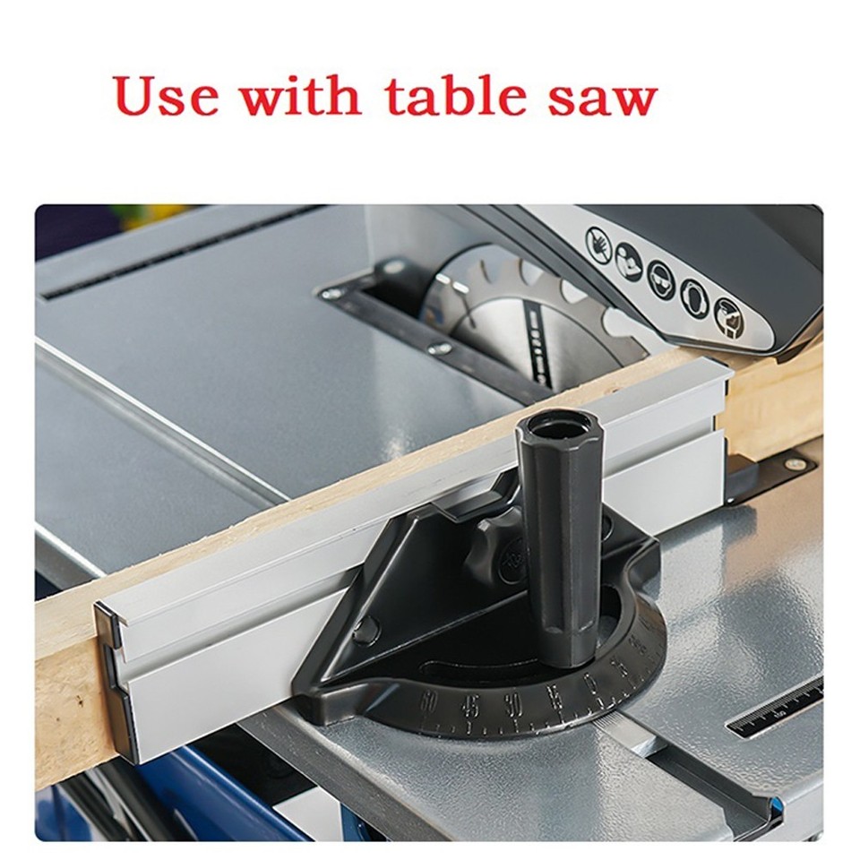 Brand New Miter Gauge Angle Plate Ruler Aluminum Alloy DIY For Table ...