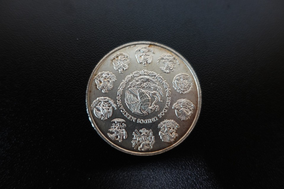 2001 1 Oz .999 SILVER MEXICO Libertad Pura Plata Coin Limited Mint ...