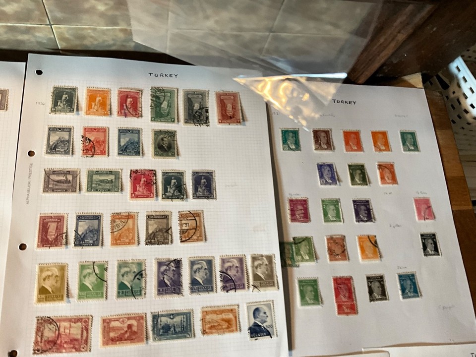 Turkey Ottoman Empire 1876 onwards 25 well set out leaves z49 | eBay UK