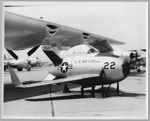 US Air Force McDonnell XF-85 Goblin Experimental Jet Fighter Prototype ...
