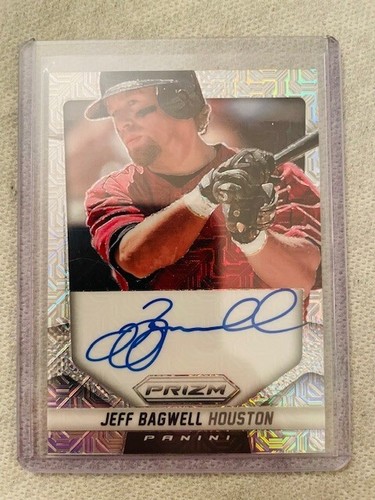 Jeff Bagwell Auto Autograph Panini Prizm 45/75 | eBay