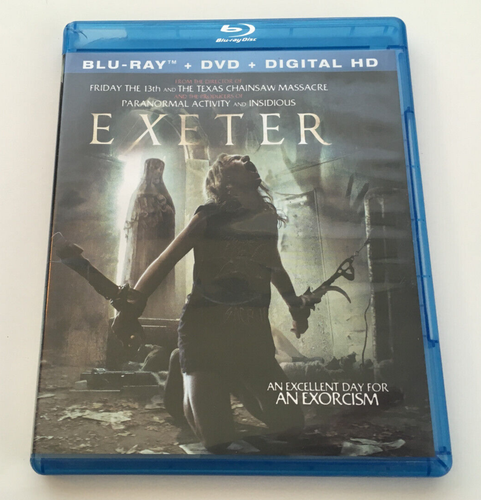 Exeter (Blu-ray, DVD, 2012) Rare Horror (Case Crack) | eBay