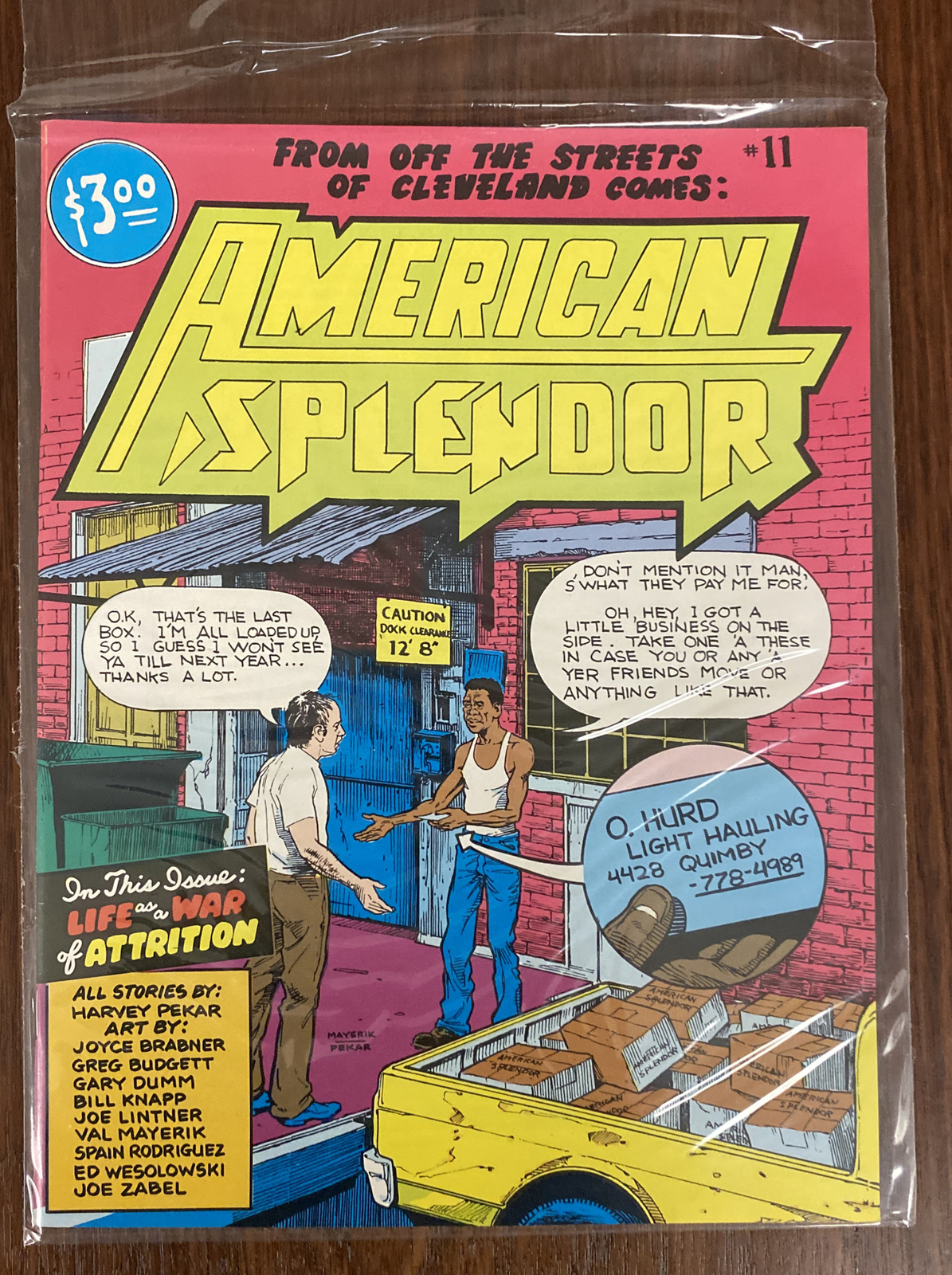 American Splendor Magazine 11 Harvey Pekar VG | eBay