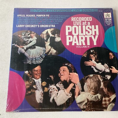 Polish Polka Party Vol. 3 - Vinyl Record Larry Chesky's Orchestra Good ...