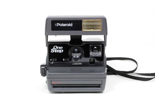 Vintage Polaroid OneStep Flash 600 Instant Film Camera with Strap ...