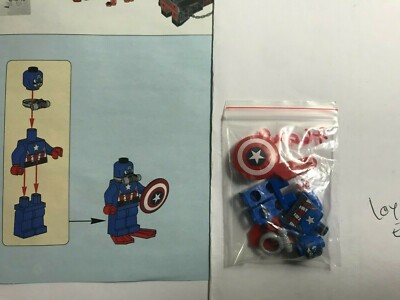 LEGO Marvel Super Heroes 76048 Minifigure Scuba Captain America NEUF | eBay