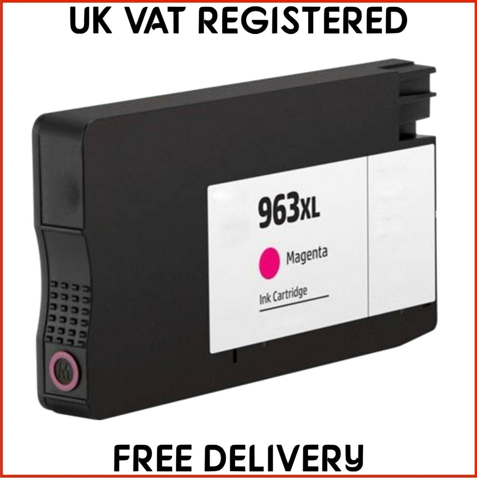 963XL Ink Cartridges for HP OfficeJet Pro 9025 9025e (Set of 4) non-oem ...