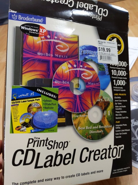 Broderbund Print Shop Label Creator Deluxe for sale online | eBay