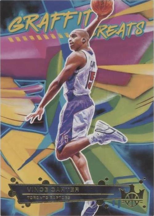 2021-22 Panini Court Kings - Graffiti Greats Vince Carter #25 for sale ...