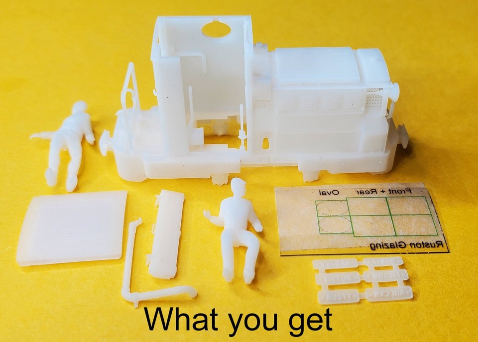 OO9/009 Ruston & Hornsby 44/48 Vulcan Diesel Narrow Gauge Locomotive ...