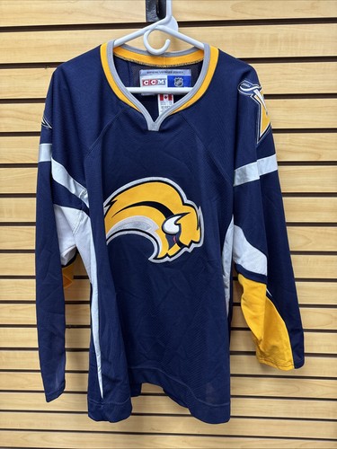 Vintage CCM Buffalo Sabres Buffaslug NHL Hockey Jersey - Size XXL | eBay