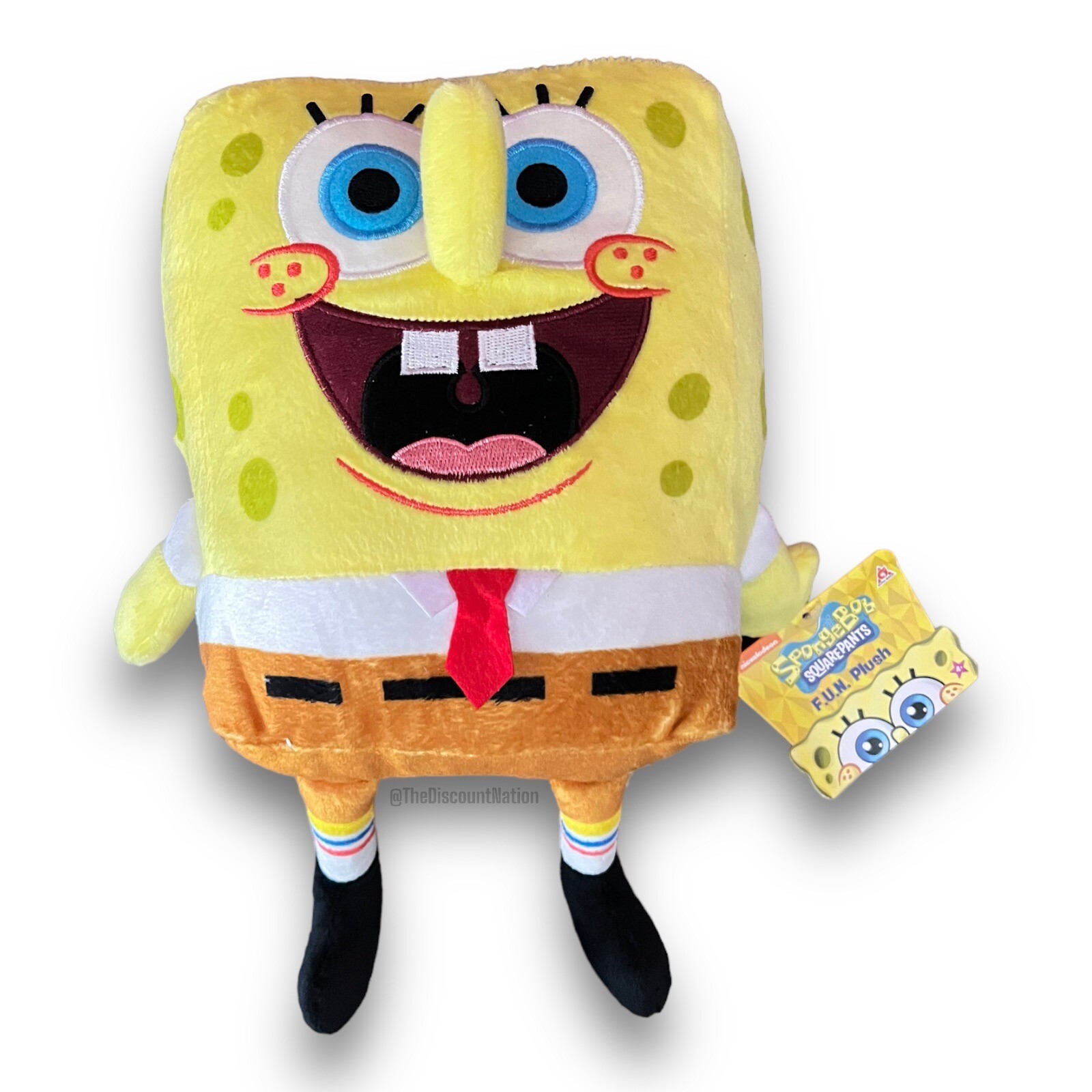 Spongebob Squarepants F.U.N. Plush 10” Stuffed Animal Toy Character NWT ...
