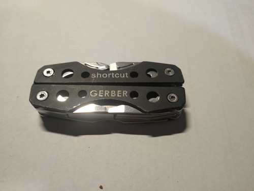 Gerber Shortcut Mini Multitool Keychain Black | eBay