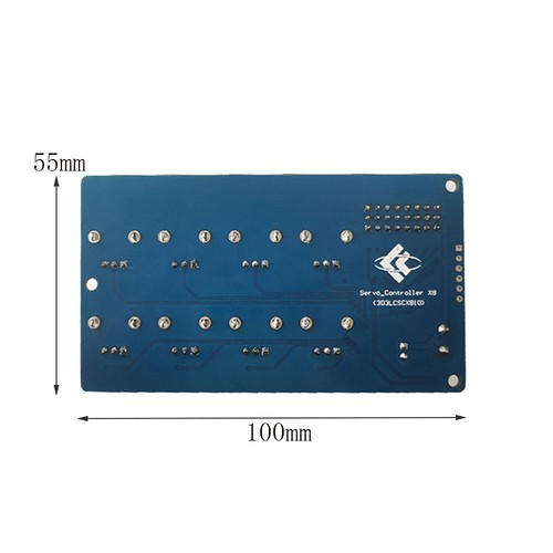 5-9V MG995 MG996 SG90 8 Channel Servos Adjustable Knob Serial Control ...