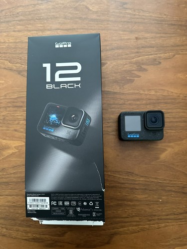 GoPro HERO12 Black In Original Box. Only Used Once. | eBay