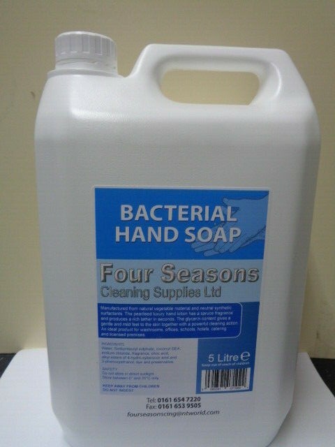 5L Hand Soap Bacterial Liquid Wash Deep Clean Hygienic Hand Soap | eBay UK