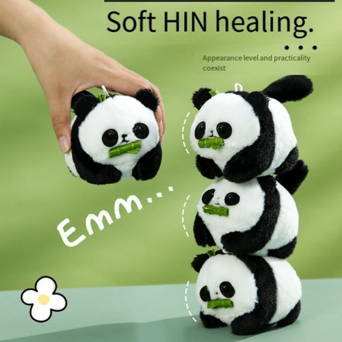 Wagging Tail Tail Wagging Panda Doll Pulling Rope Panda Doll Bagpack ...