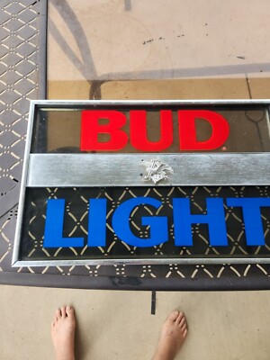 BUD LIGHT LIGHTED SIGH FACE 20x13 NO LIGHT | eBay