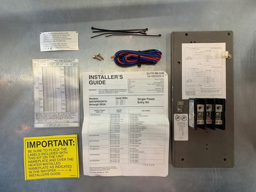 BAYSPEK047A Trane American Standard singe power entry kit | eBay