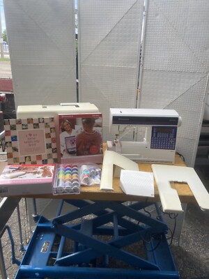 Husqvarna Viking Rose 600 Embroidery Sewing Machine W/ Embroidery ...