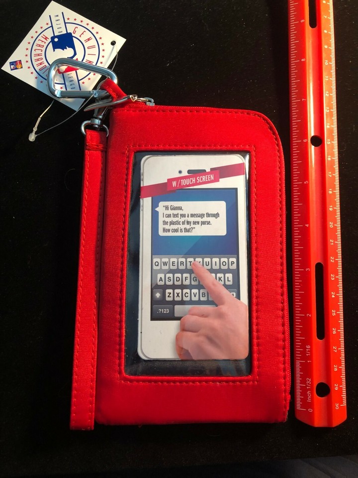 NEW Los Angeles Angels ID Wallet / Phone Case - Zipper Pouch - Anaheim ...