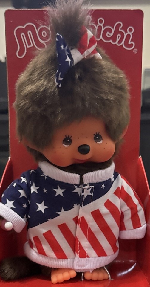MONCHHICHI USA Girl Olympic Jersey 8 inch Doll | eBay