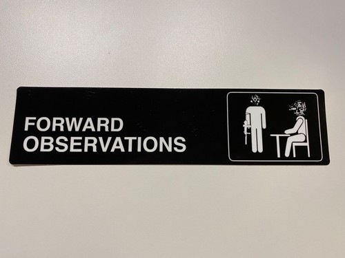 Forward Observations Group Sticker "The Office" | eBay