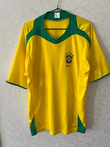 Brazil Home Football Shirt 2002 Soccer Jersey Rare World Cup Brasil ...