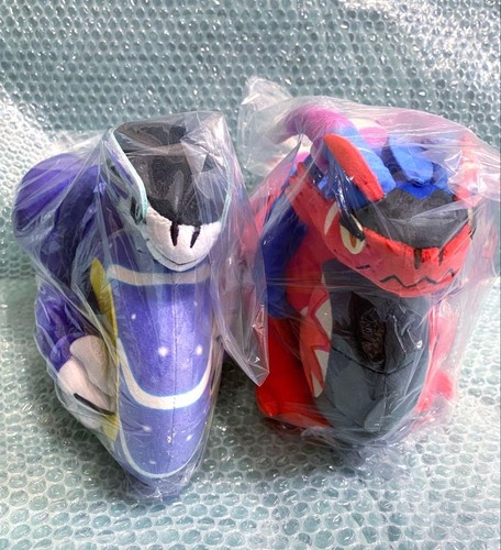 Pokemon Plushie Koraidon (Sprint Form) & Miraidon (Drive Mode) | eBay