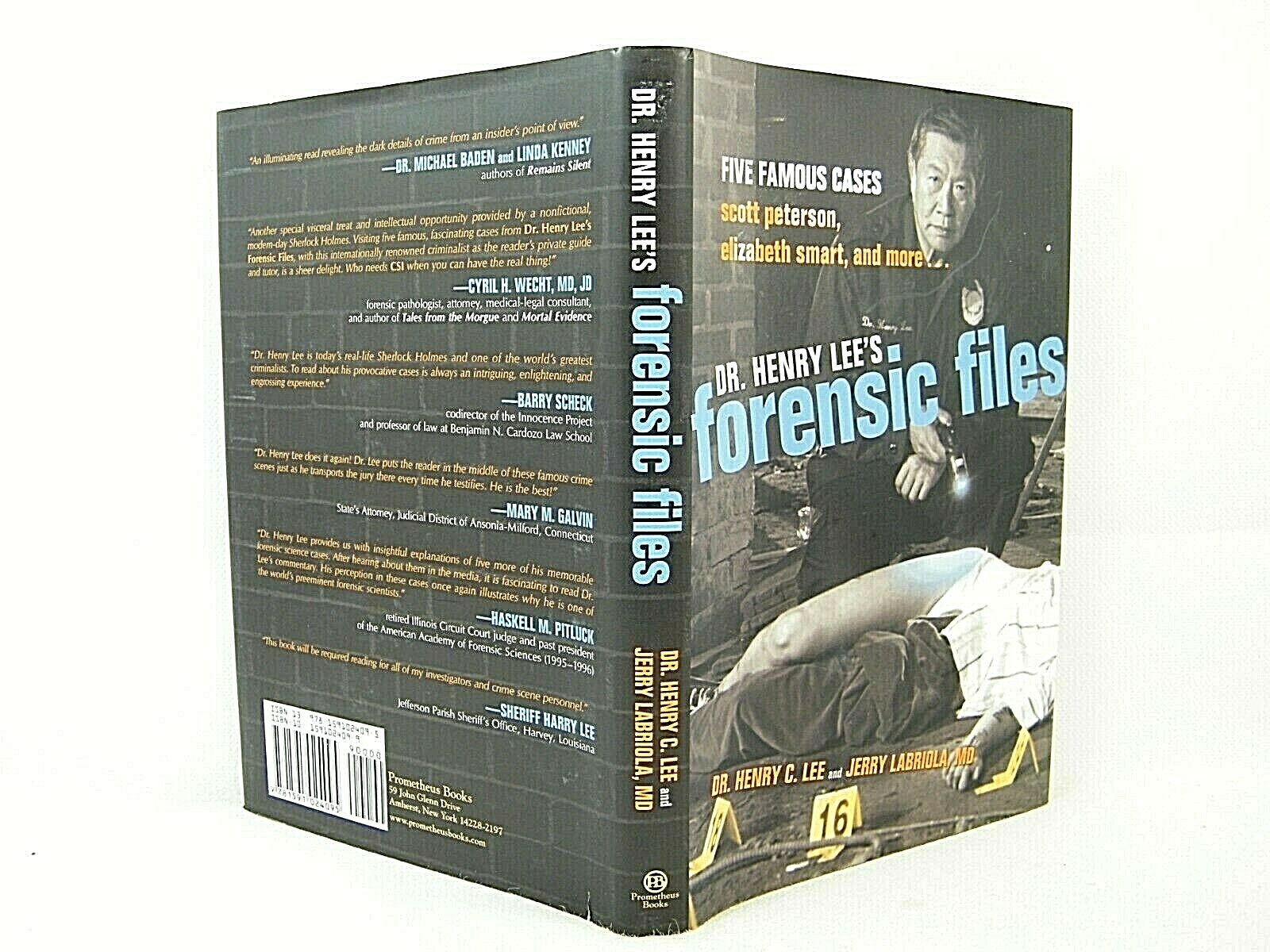 Dr. Henry Lee's Forensic Files : Five Famous Cases VG 1ST 'FLAT SIGNED ...