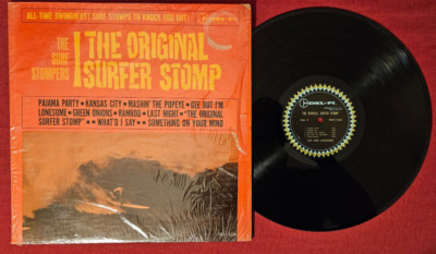 THE SURF STOMPERS THE ORIGINAL SURFER STOMP EXCELLENT LP DFLP 1236 IN ...
