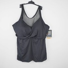 Coco Reef Plus Size Dreamweaver High Neck Wrap Bra Sized Tankini SET ...