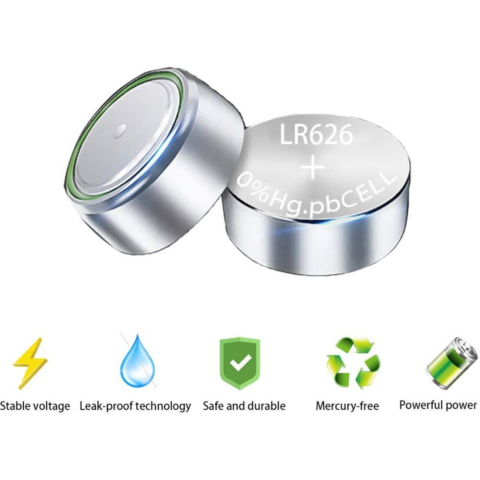 20Packs SR626SW LR626 AG4 377 V377 LR66 1.5V Watch Battery | eBay