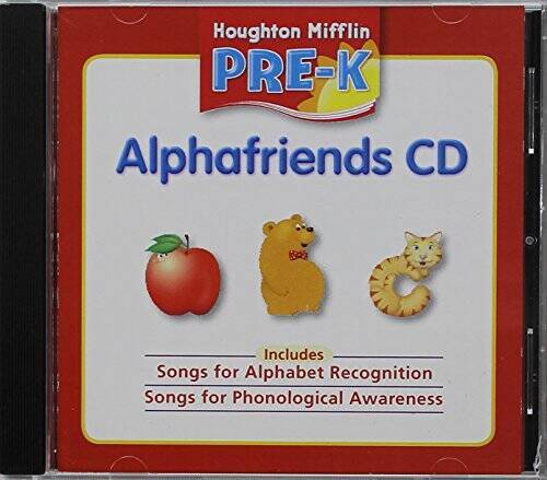 Houghton Mifflin Pre-K: Alphafriends CD Grade Pre K - Audio CD - VERY ...