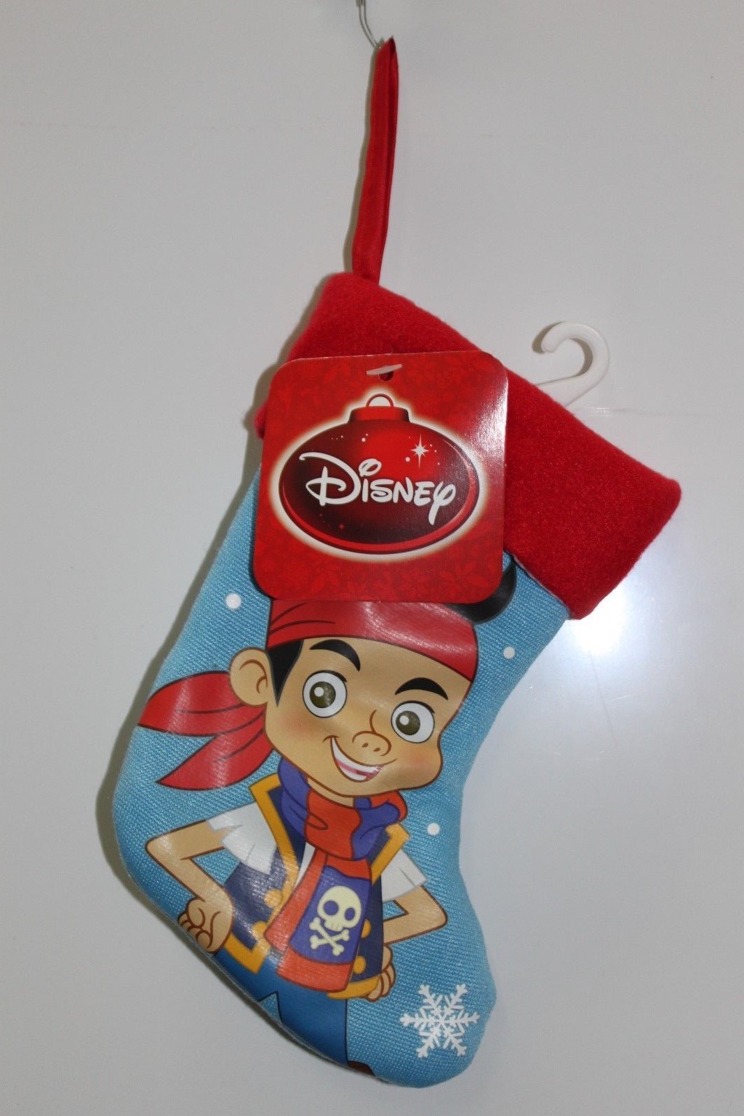 JAKE & NEVERLAND PIRATES 8.25 MINI STOCKING Disney Junior Jr Child Kids ...