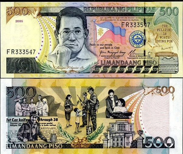 500 Philippine Peso Bill