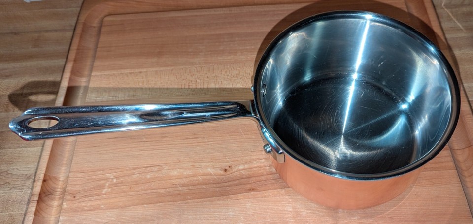 Cuisinart Tri-Ply 2 Qt Copper Saucepan Pot PCT19 - 16 ~ No Lid | eBay