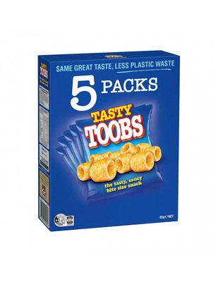 Tasty Toobs 5 Pack 65g x 1 | eBay Australia