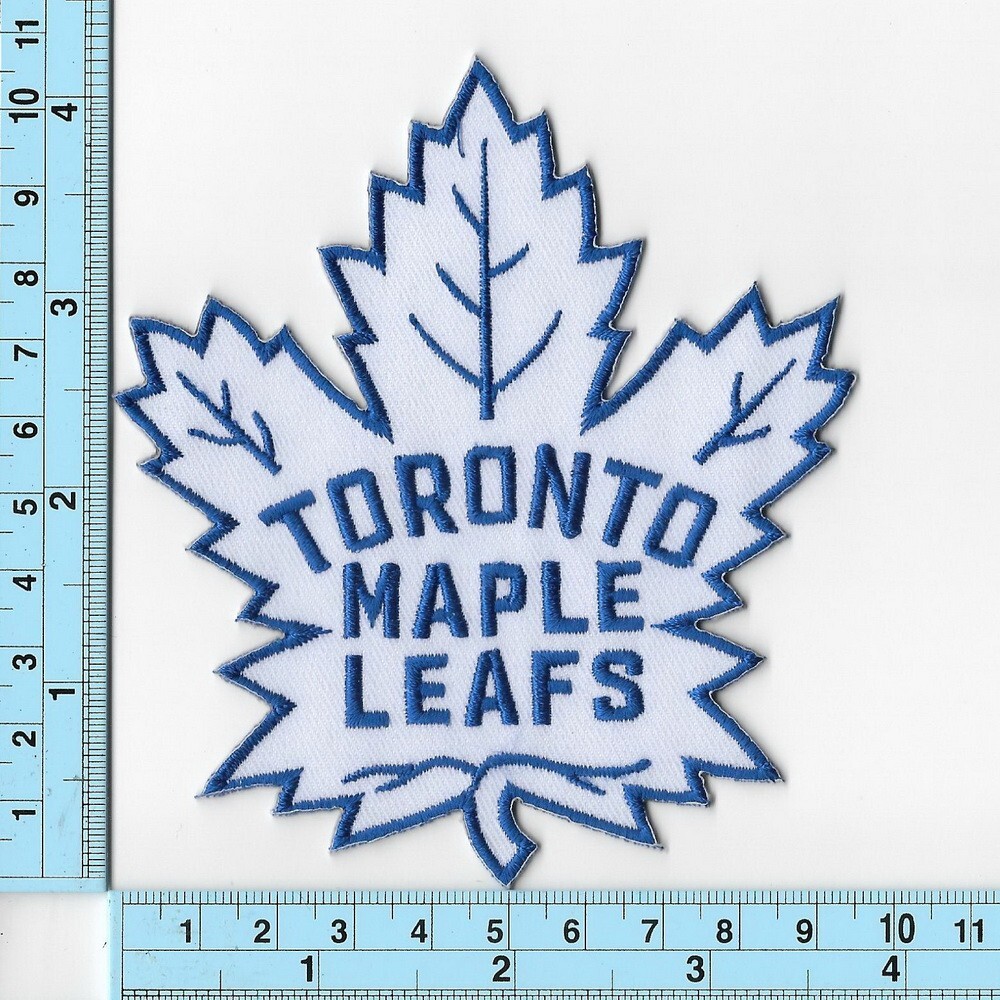 Lot SET Of 9 Toronto Maple Leafs NHL Iron on Patches Embroidered Emblem ...