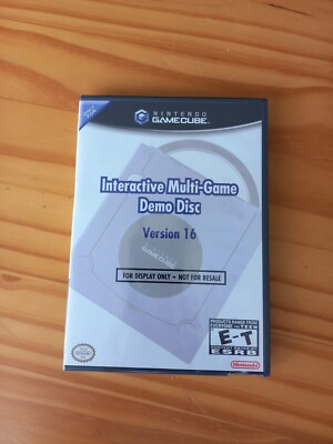 Brand New Sealed Demo Disc Kiosk Version 16 Nintendo GameCube | eBay