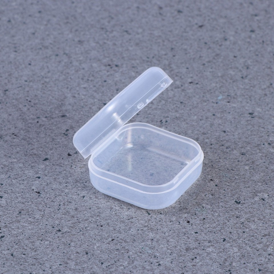 24 Pcs Small Plastic Box Mini Organizer Transparent Storage Case | eBay