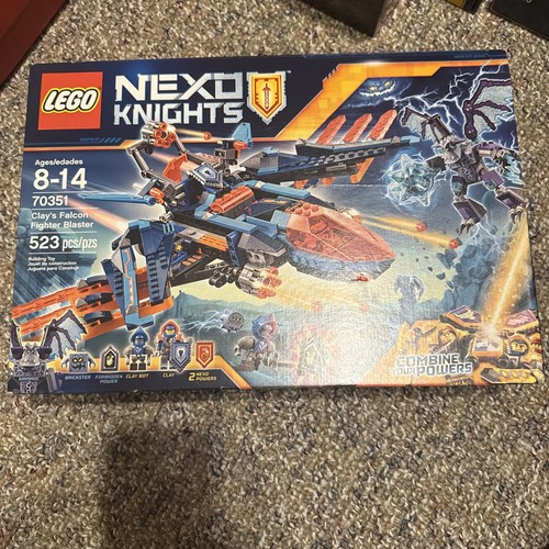 Lego Nexo Knights Clay's Falcon Fighter Blaster Set 70351 NIB New | eBay