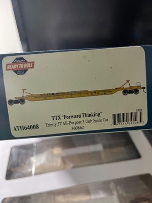 Athearn RTR - Trinity 57' All-Purpose 3 Unit Spine Car | eBay